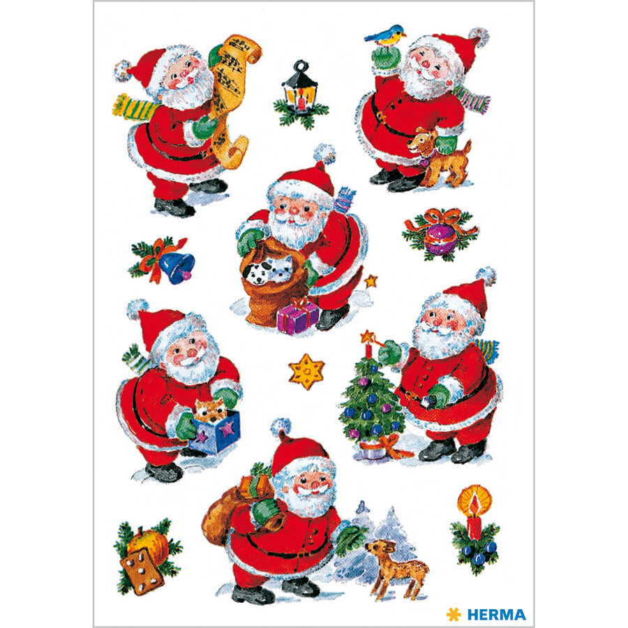 Sticker Lustiger Nikolaus