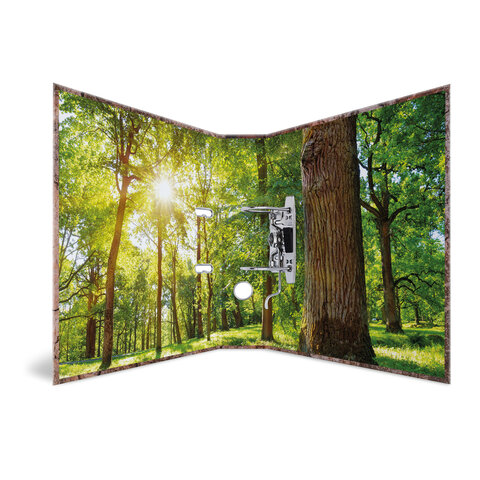 Motiv-Ordner A4 Wood
