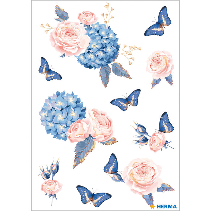Blumen-Sticker
